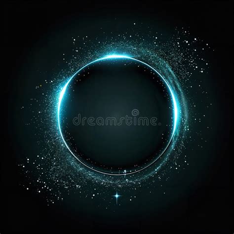 4k Hd Optical Ring Special Effect Stock Illustration Illustration Of