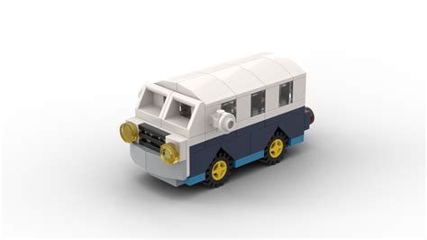 Lego Moc Small Volkswagen Kombi Van By Blocodeideias Rebrickable