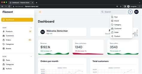 Quick Create By Adam Weston Plugins Filament