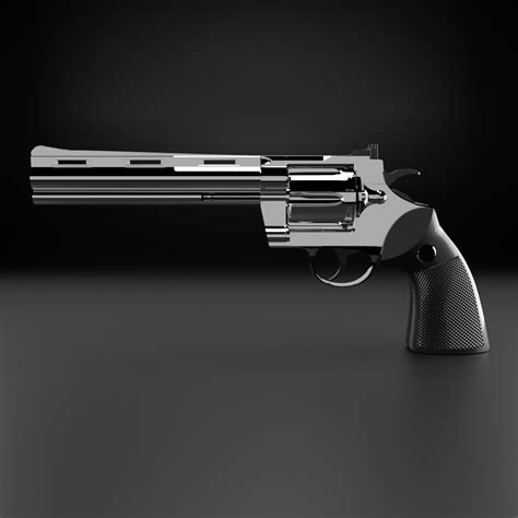 🔫 Colt Python 357 Magnum・ Stl File For 3d Printing・cults