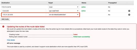 Understanding The Aws Vpc Route Table Limitations For More Specific Routes Community