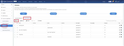 การทำ Whitelist Internal Dns Server บน Cyber Command บริษัท ซังฟอร์ เทคโนโลยี ประเทศไทย จำกัด