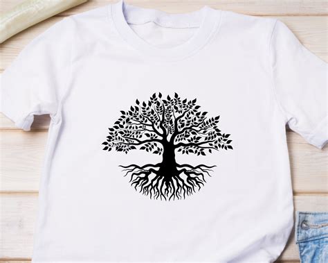Family Tree Svg Tree With Roots Svg Tree Roots Svg Our Etsy