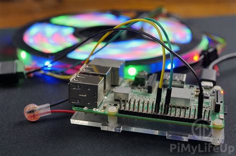 Raspberry Pi Led Strip Using The Apa102 Piday Raspberrypi Raspberry