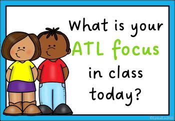 IB PYP ATL Skills Approaches To Learning For Classroom