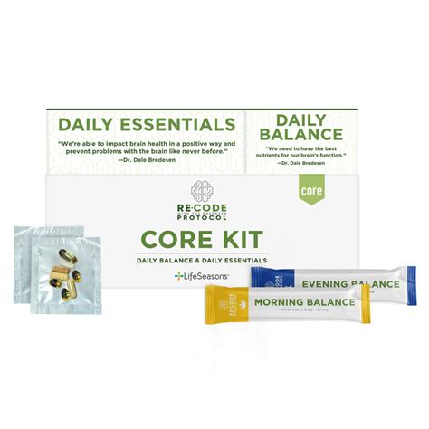 Core Kit Bredesen Recode Protocol Supplements