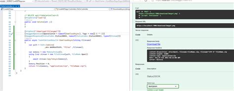 What Is The Right Type Parameter For Swaggerresponse Attribute In Case Of Filestreamresult