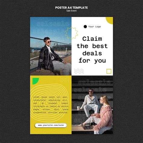 Plantilla De Venta De Diseño Plano Archivo Psd Gratis