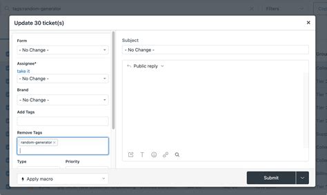 Managing Ticket Tags Zendesk Help