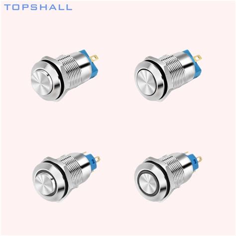 12mm Led Latching Push Button Suppliers And Manufacturer China Factory TOPSHALL