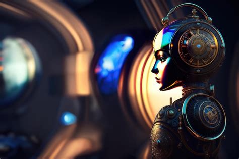 Premium Ai Image The Image Of The Artificial Intelligence Of The Future Generating The Image