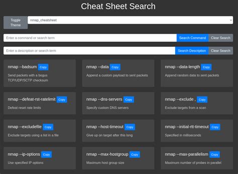Github Arnold Viannacheatsheetsearch Cheat Sheet Search Script
