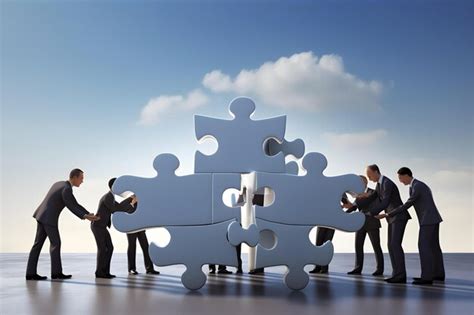 premium photo teamwork for innovation and problemsolving