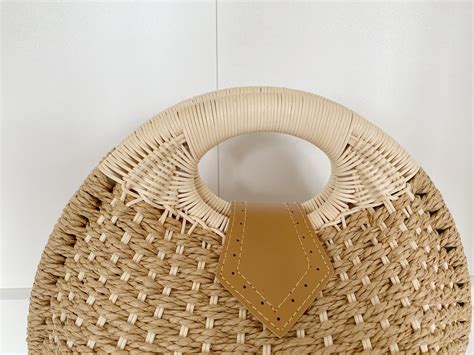 Straw Handbag For Women Stylish Cute Woven Bag Straw Purse Etsy Uk