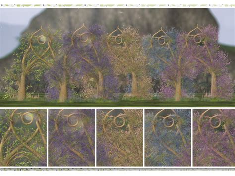Second Life Marketplace Elven Forest Tree Arch Fat Pack
