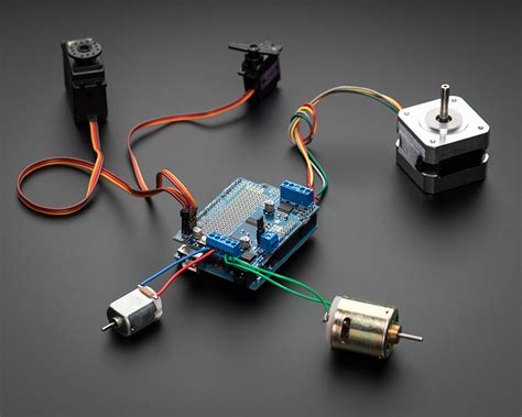️ Adafruit Motor Stepper Servo Shield For Arduino V2 Kit V2 3 🔥 купить