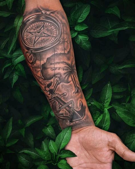 85 Timeless And Meaningful Compass Tattoo Design Ideas