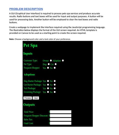 Solved 1 Creating An Event Driven Javascript Program2