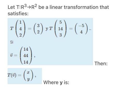 Solved Let T:R3→R2 be a linear transformation that | Chegg.com