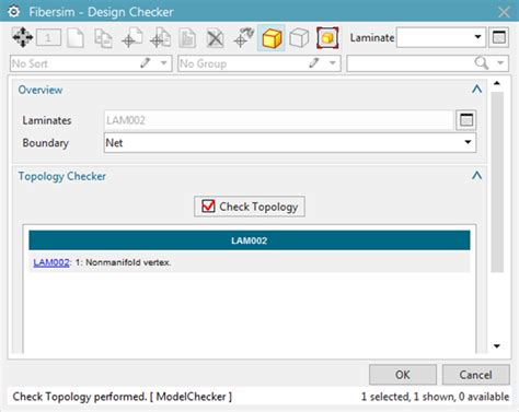 Fibersim 16 1 Topology Checker