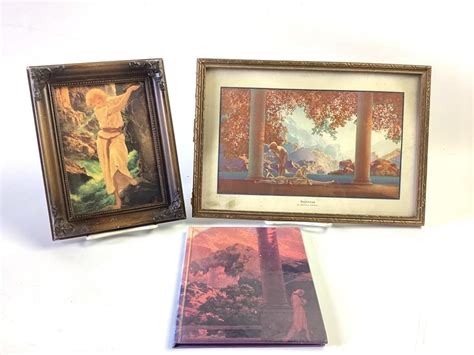 Two Maxfield Parrish Prints And Book Live And Online Auctions On