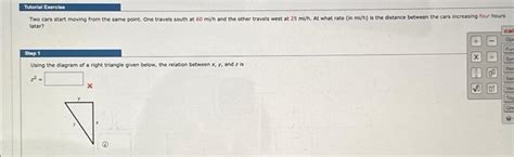Solved Later Using The Diagram Of A Right Triangle Given Chegg