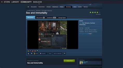 Sex And Immortality Patched Paradox Mods Sex And Immortality Patched Paradox Mods