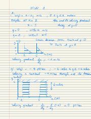 Understanding Velocity Profiles and Gradients in Fluid Mechanics | Course Hero