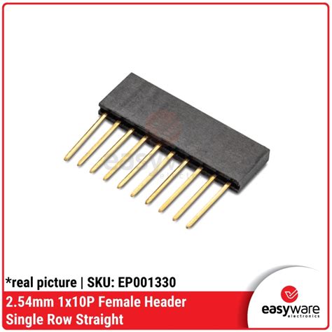 Jual Stackable Header Arduino Mm Pin Header Female Long Mm Shopee Indonesia