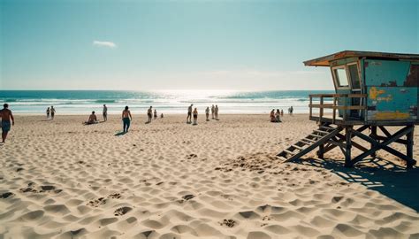 Free Coastal Life Captured Image Beach Lifeguard Coastal Download