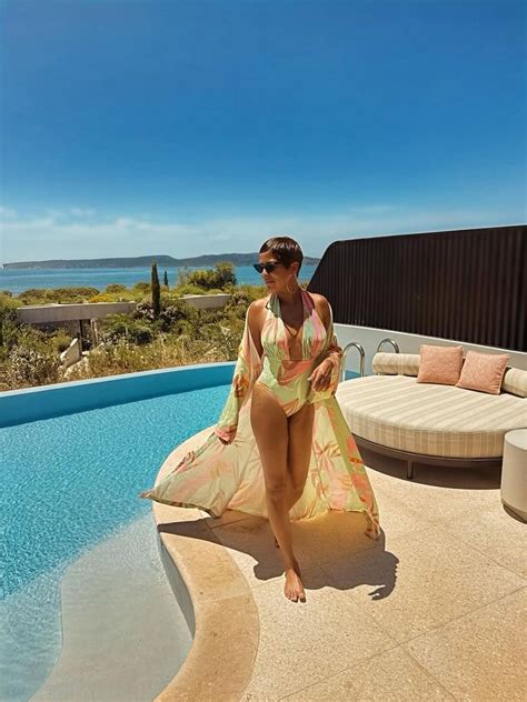 Tamron Hall 54 Looks Sensational In String Bikini In Head Turning
