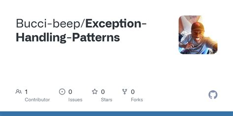 Github Bucci Beepexception Handling Patterns