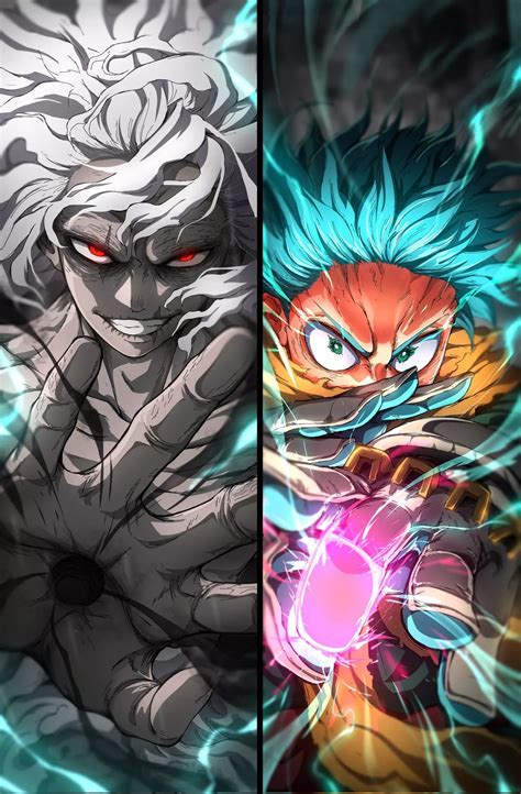 Deku Vs Shigaraki Wallpapers Wallpaper Cave