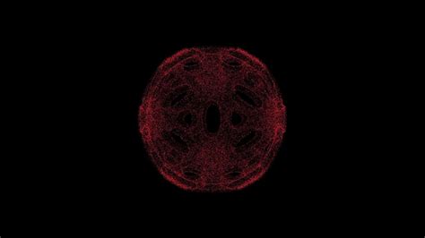 Premium Photo 3d Abstract Alien Sphere With Holes On Black Background Object Consisting Of Red