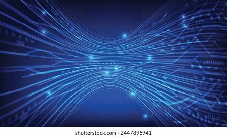 Abstract Futuristic Digital Background Hi Tech Stock Vector Royalty Free Shutterstock