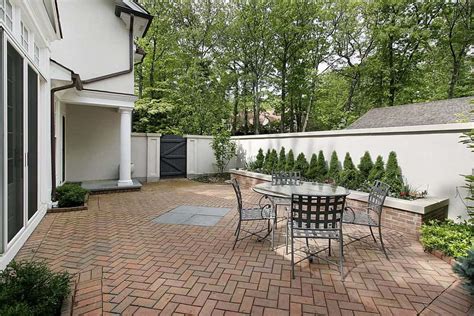50 Brick Patio Patterns Designs And Ideas