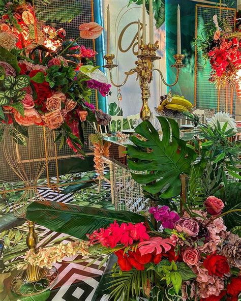 Свадьба в стиле тропики Тропики Свадьба Работы