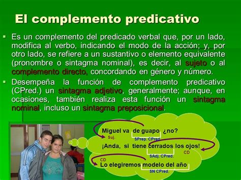 El Complemento Predicativo Hablando De Todo Un Mucho Weblog De Lengua Y Literatura