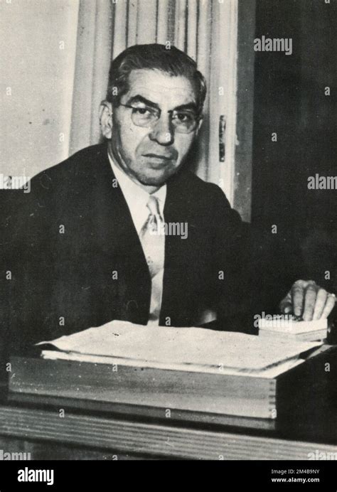 Italian Born American Gangster And Mafia Mobster Salvatore Lucania Aka