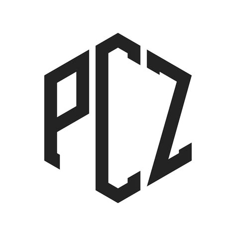 Premium Vector Pcz Logo Design Initial Letter Pcz Monogram Logo Using Hexagon Shape