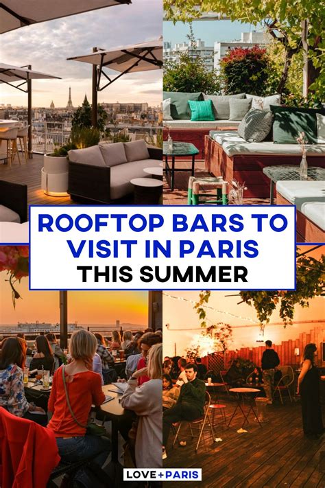 11 Amazing Rooftop Bars In Paris Love And Paris