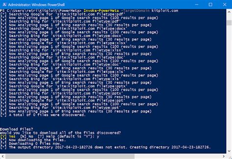 Powermeta Powershell Script To Search Publicly Files For A Particular