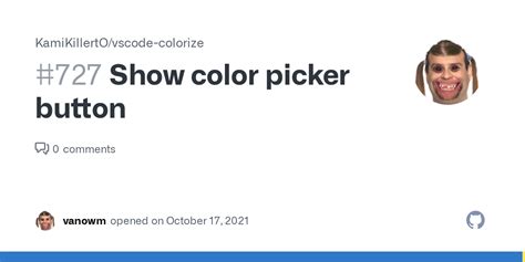 show color picker button · issue 727 · kamikillerto vscode colorize