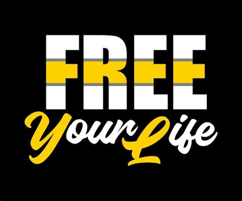 Premium Vector Free Your Life Vector Design