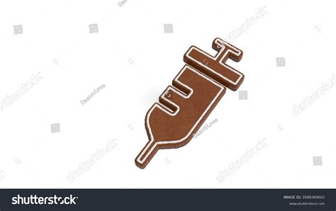 3d Rendering Gingerbread Cookie Shape Symbol Stock Illustration 2088369601 Shutterstock
