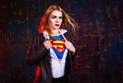 Xplosion Of Awesome Supergirl By Irina Pirozhnikova