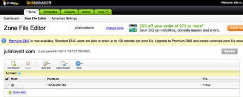 github pages godaddy setting the dns for github pages on… by julia