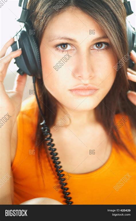 Sexy Girl Headphones Image And Photo Free Trial Bigstock