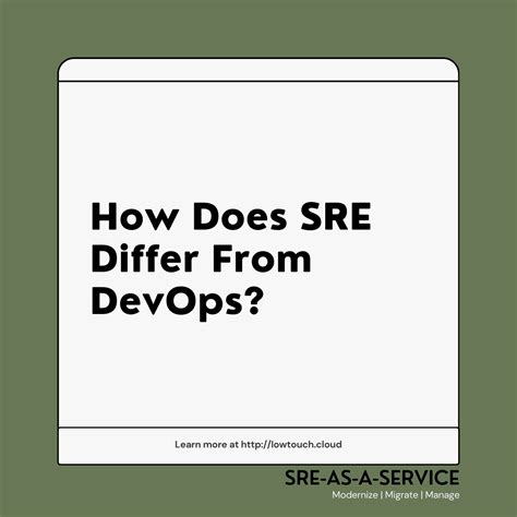 How SRE Differs From DevOps Key Distinctions Explained
