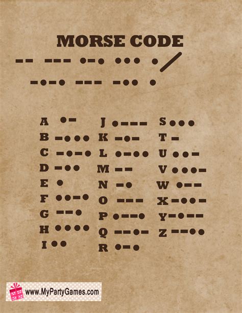 8 Free Printable Cipher And Code Sheets For Diy Escape Rooms
